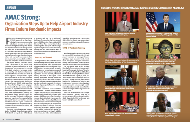 American DBE Magazine Spring 2021 Issue - AMAC