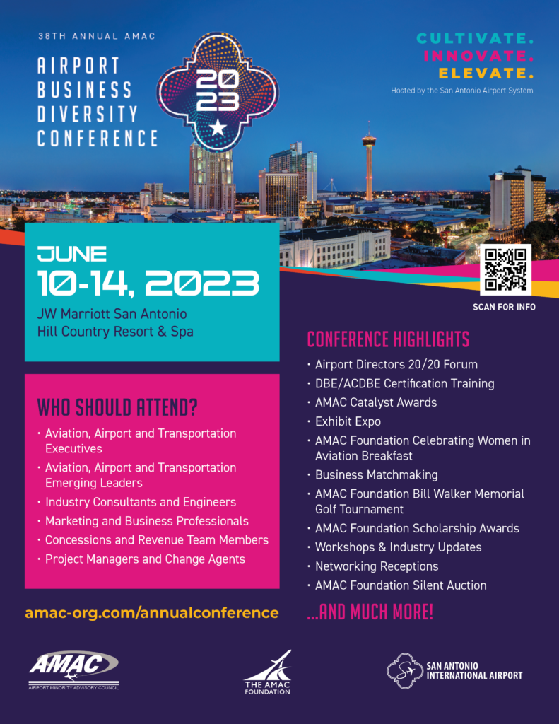 38th Annual AMAC Airport Business Diversity Conference: Cultivate ...
