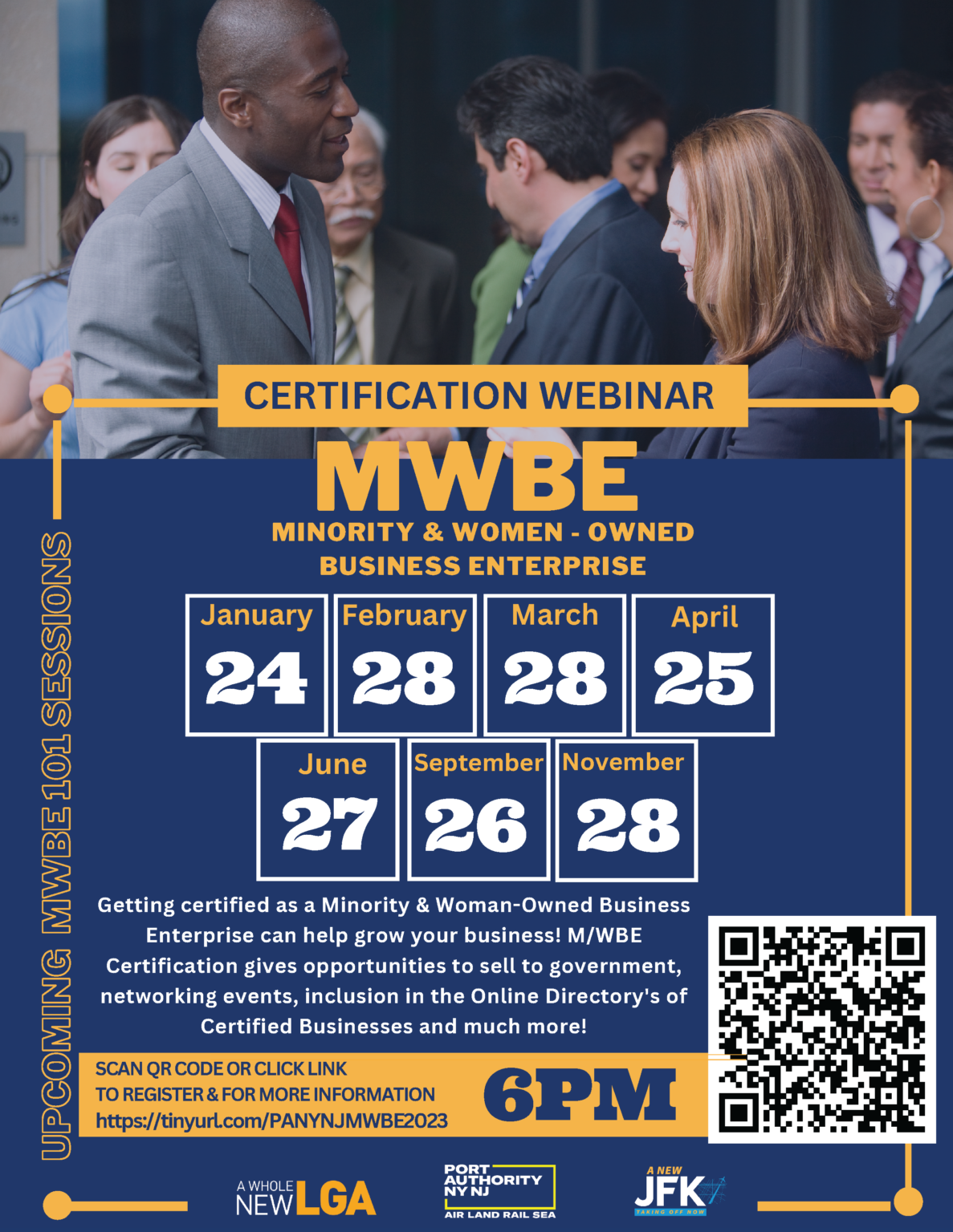 The Port Authority of New York & New Jersey MWBE Certification Webinar - AMAC