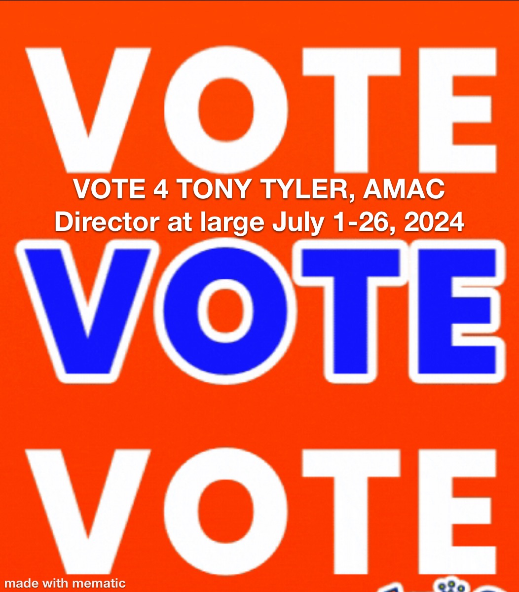 Tony Tyler Campaign Flyer - AMAC