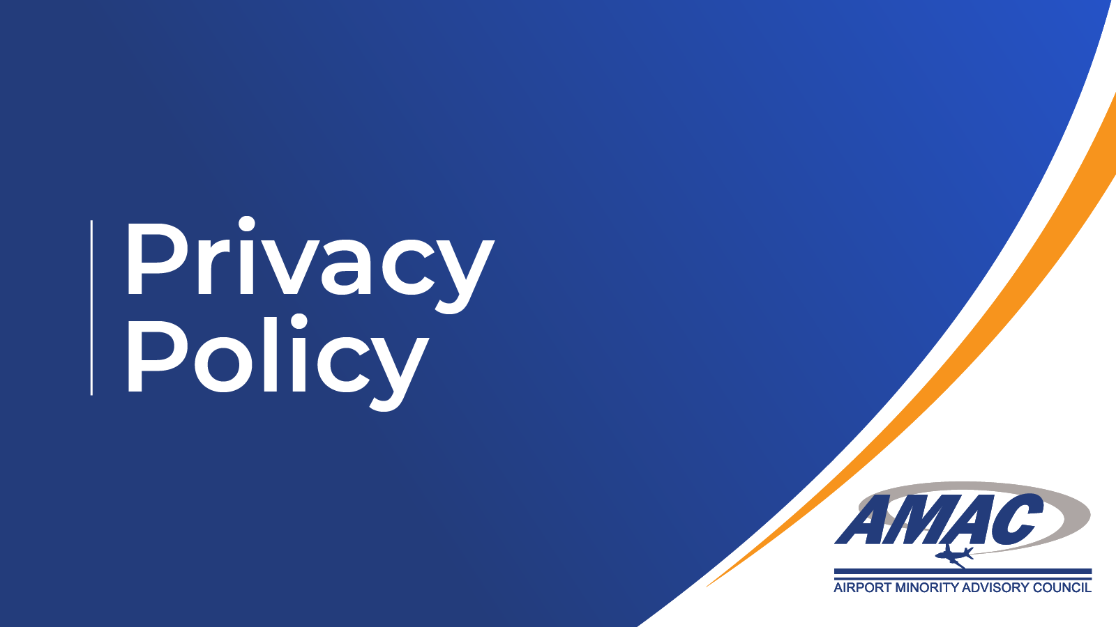 Privacy Policy - AMAC